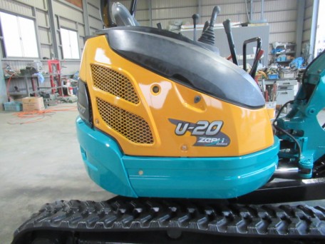 【売約済】クボタ U20-3S 配管付 | 中古建設機械・中古ユンボ市場の株式会社【二光重機工業】